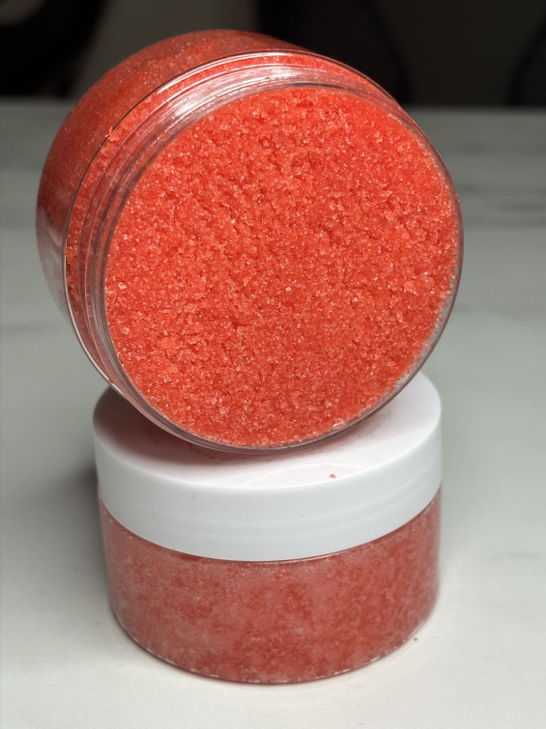 Strawberry- Body Scrub – Affections of Beauty